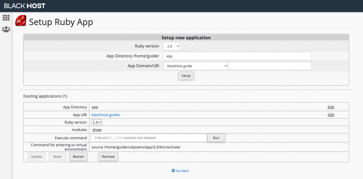 Ruby on Rails Shared Hosting - BLOG | BlackHOST